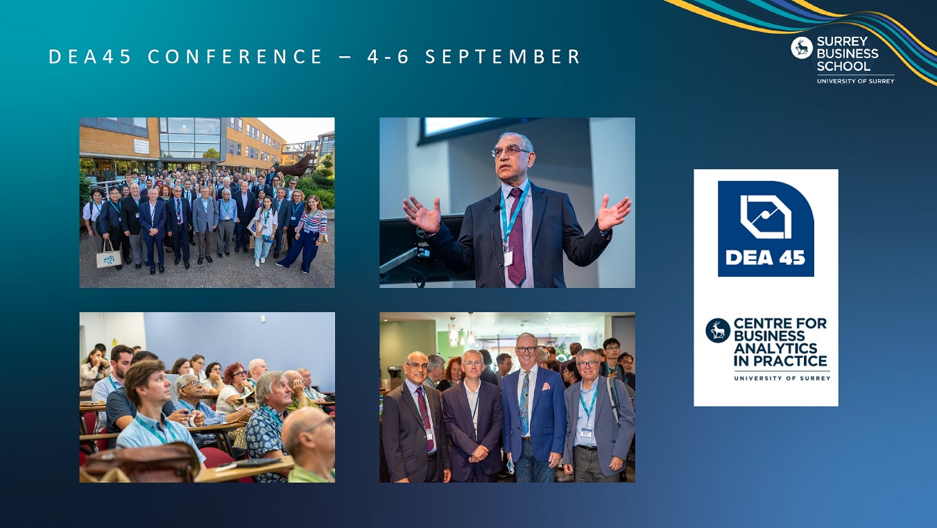 DEA45 – International Conference on Data Envelopment Analysis